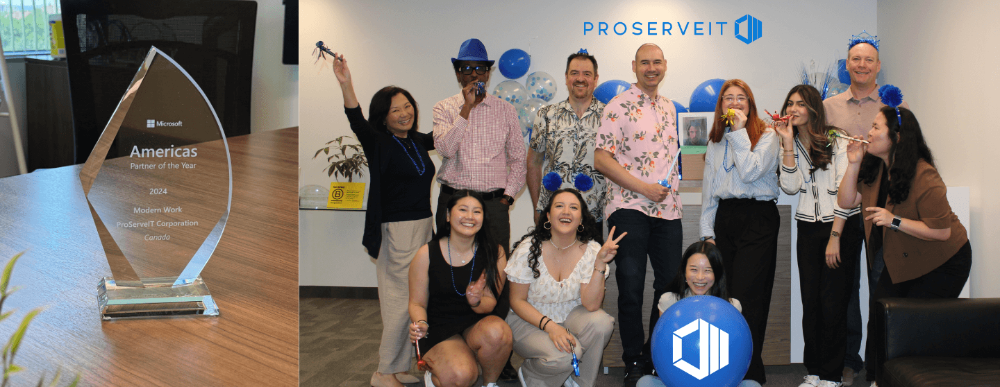 ProServeIT Wins 2024 Microsoft Partner of the Year Award for Modern Work